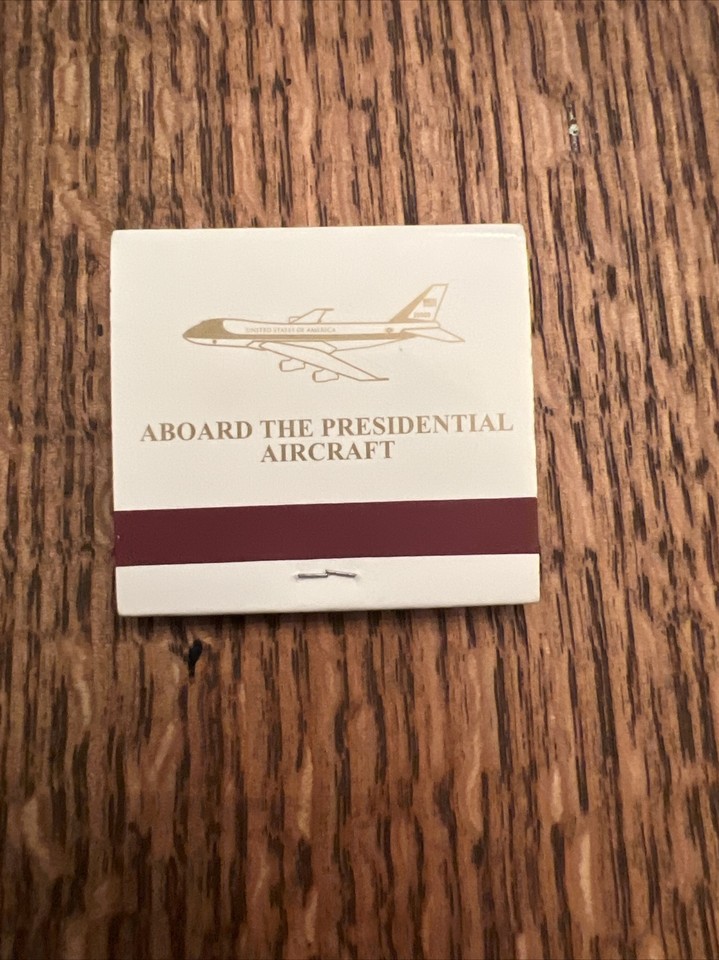 Matches from Air Force One-The President's Plane New Unstruck Matchbook ...