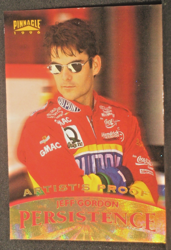 1996 Pinnacle - Persistence Jeff Gordon #68 Artist Proof for sale ...