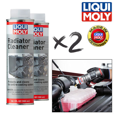 2x Liqui Moly Radiator Cleaner Flush 300ml Remove Deposits Coolant ...