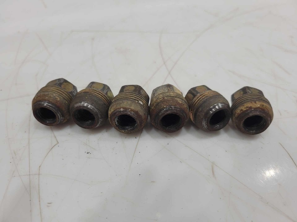90 - 98 Chevy C/K 1500 2500 3500 Steel Wheel Lug Nuts - 6 OEM 9595175 ...