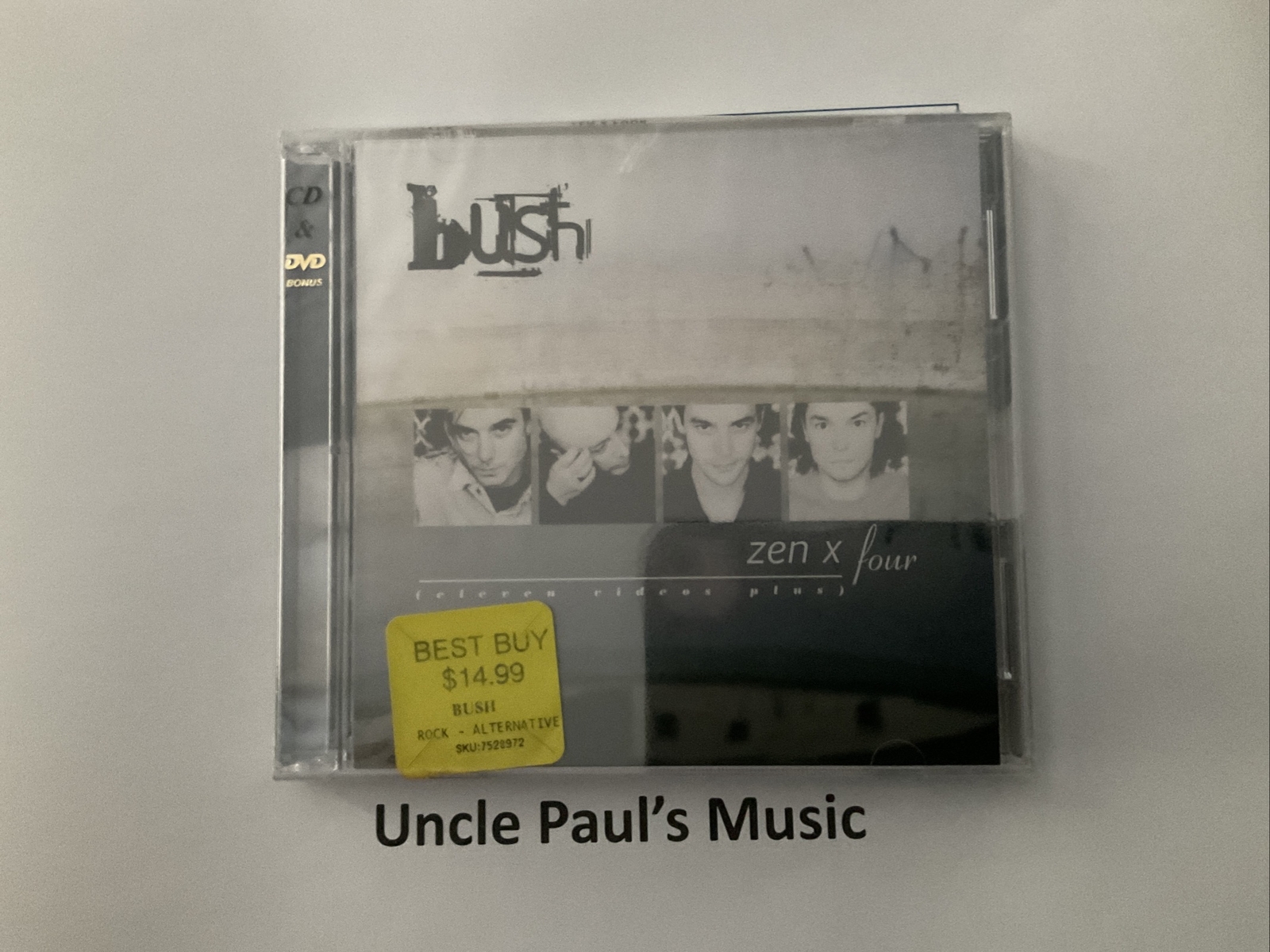 Bush+-+Zen+X+Four+%28DVD%2C+2005%2C+Jewel+Case+Includes+Audio+CD%29 for ...