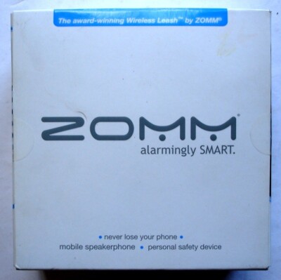 Zomm Bluetooth Wireless Leash Speaker Safety Device, White, NEW/SEALED ...