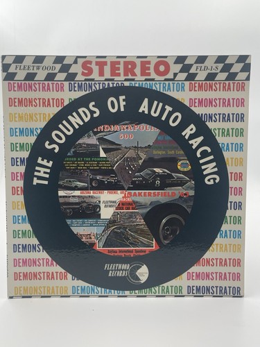 THE SOUNDS OF AUTO RACING LP VG+ VINYL FLEETWOOD RECORDS 1963 ...