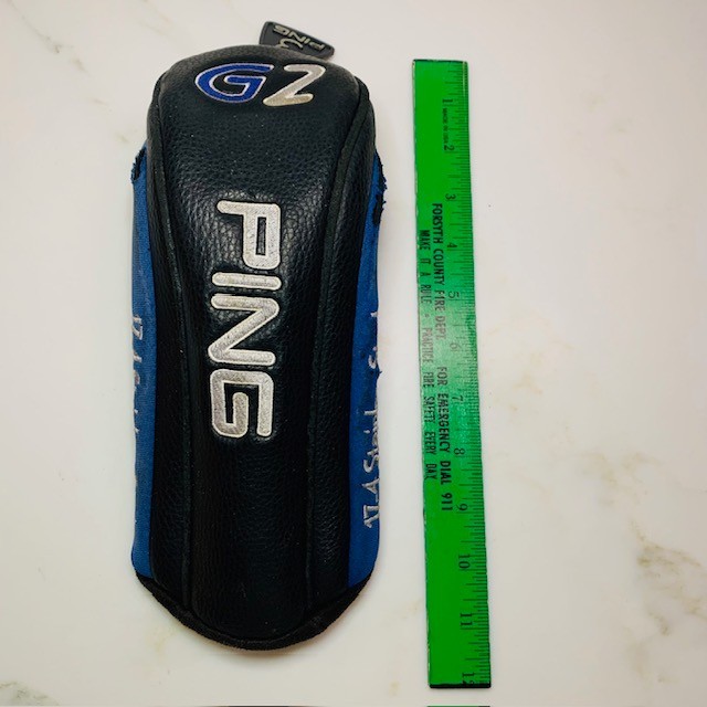 Ping G2 Fairway 3 Wood 17-4 Stainless Steel Head Cover W/ Tag Black ...