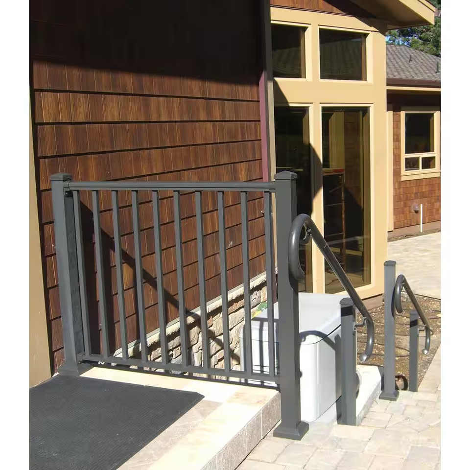 3 In. X 3 In. X 44 In. Bronze Aluminum Post with Welded Base ...
