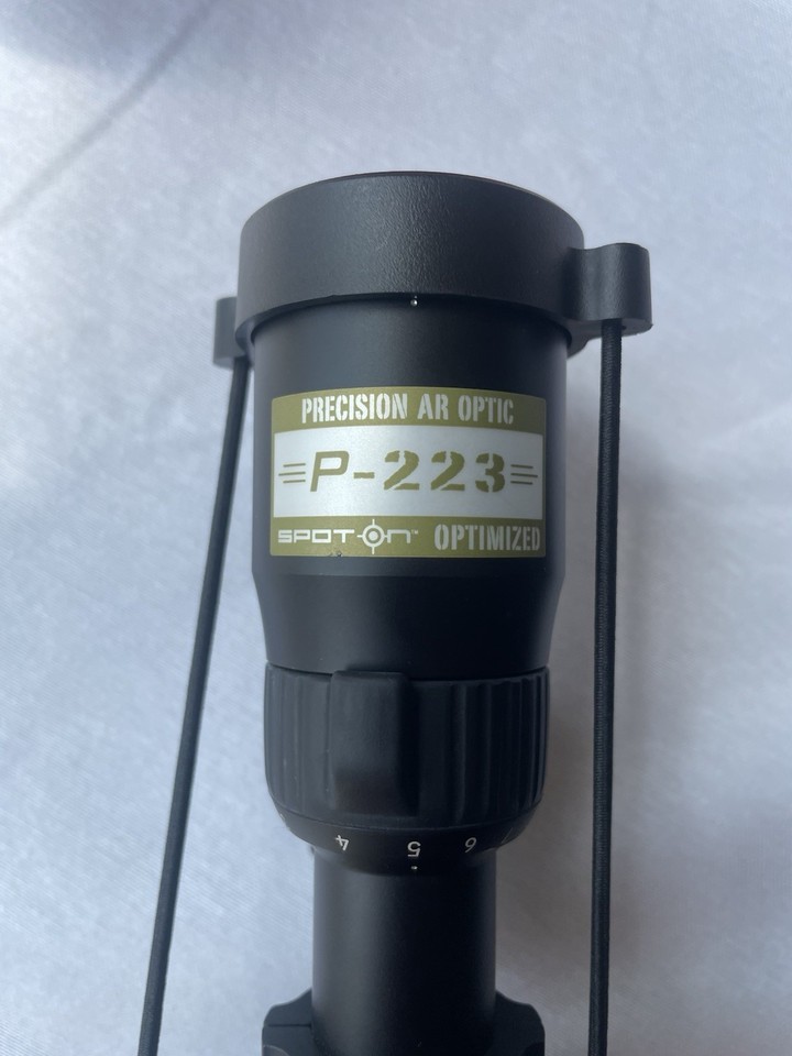 Nikon P-223 3-9X40BDC 600 Reticle Black Matte Rifle Scope PR31 Caps And ...