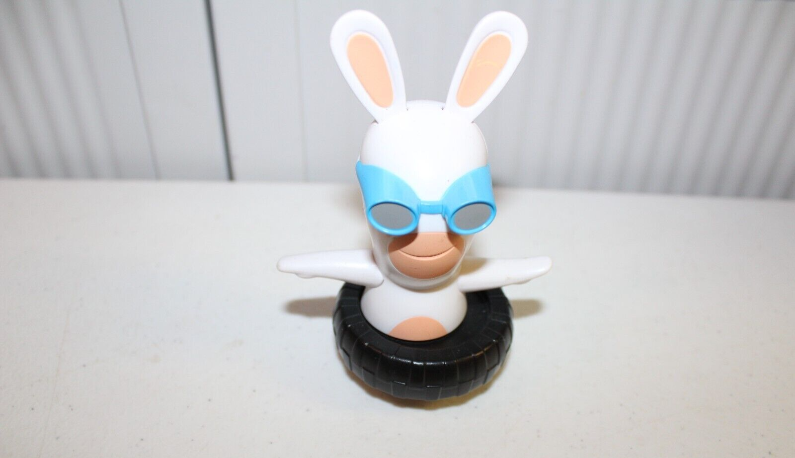 Raving Rabbids McDonalds Happy Meal Toy #2 Tire Spinning Rabbit 2015 | eBay