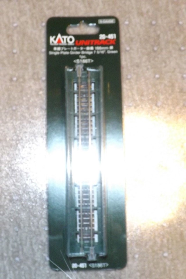 KATO UNITRACK PLATE GIRDER BRIDGE (GREEN) 20-451 | eBay