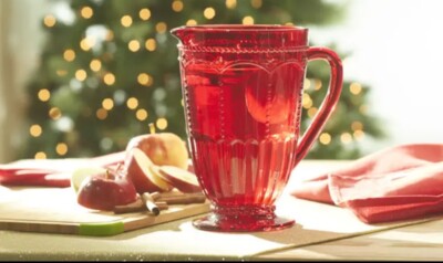 Princess House Marbella Ruby Glass Pitcher (3258) New In Box | eBay