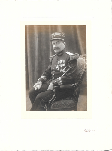 Photo Colonel Armand Louis Henri NOGUETTE circa 1900 Octave Lepage ...