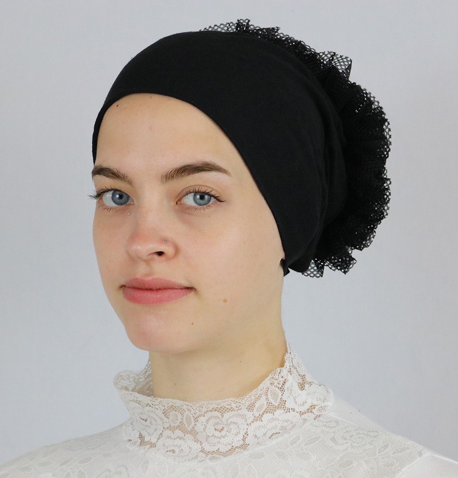 Modefa Women's Islamic Turkish Cap Non-Slip Cotton Bonnet Volumizing ...