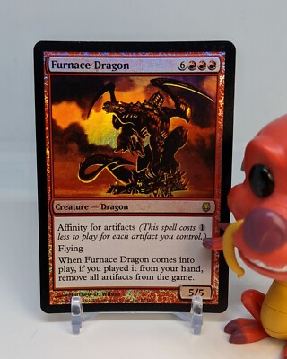 Furnace Dragon Foil Mint Darksteel 🌋 Magic The Gathering 🌋 MTG #62/165 ...