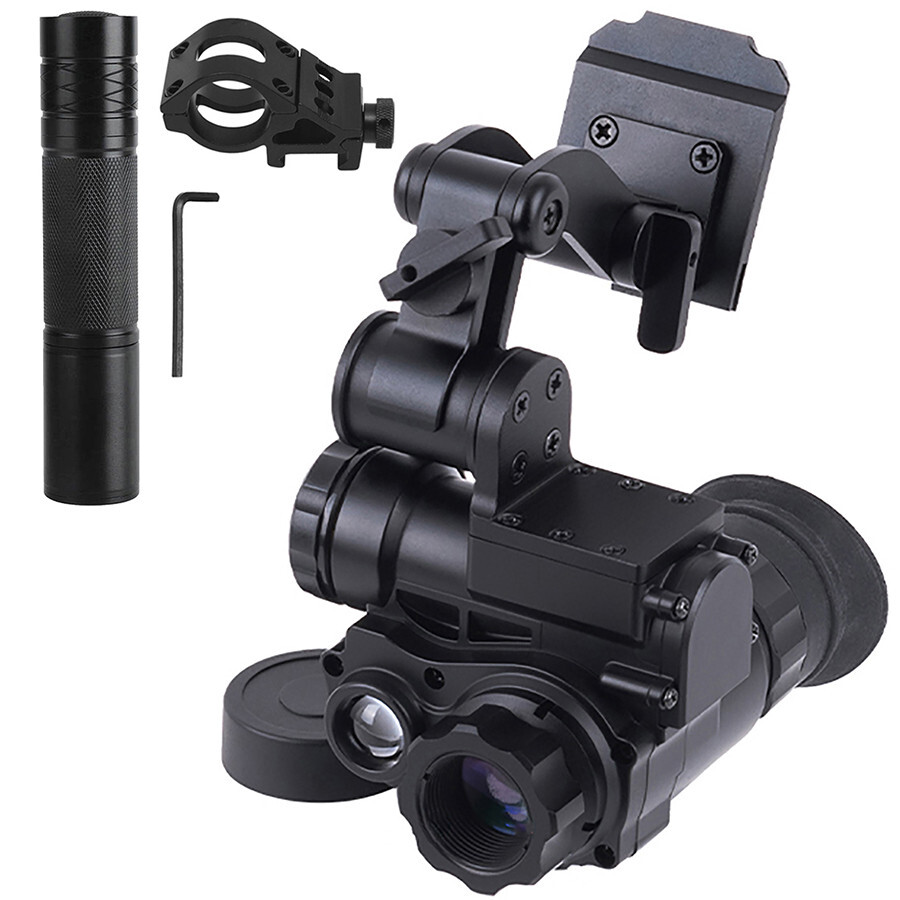 NVG10 1x Optical / 1x-3x Digital Zoom Wide View Infrared Night Vision ...
