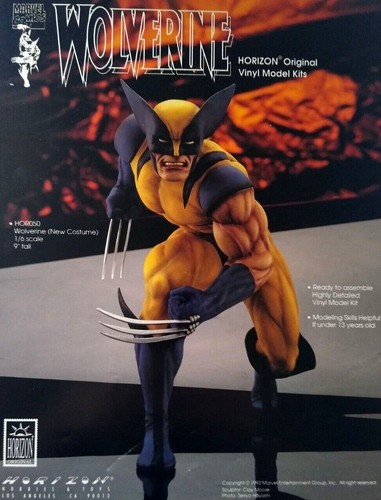 Wolverine Vintage Marvel Comics Model Kit Paper Flyer Art 8.5" x 11" | eBay