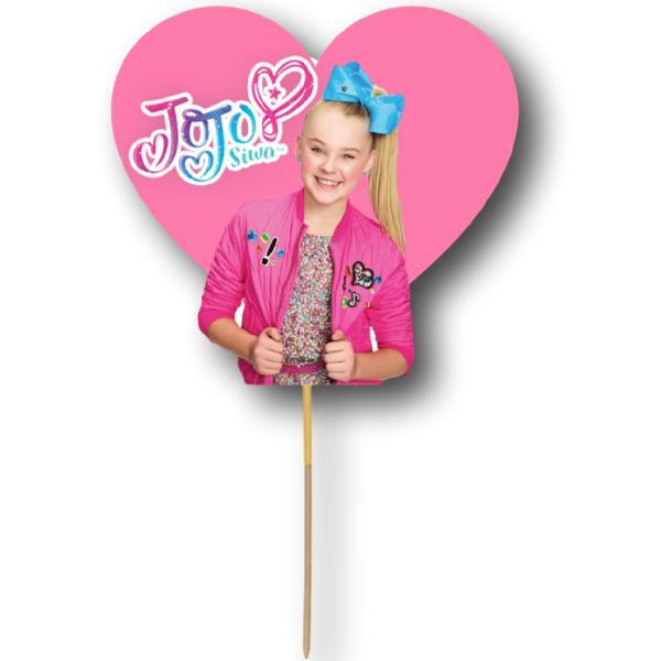 JoJo Siwa Cake Topper Kids Birthday Party Decoration Image Cut Card | eBay