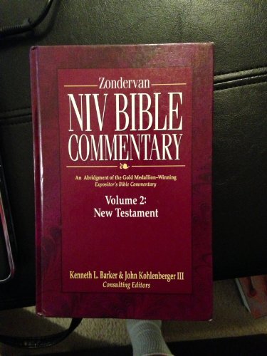 The Zondervan Niv Bible Commentary:..., Kohlenberger, J 9780310578406 ...