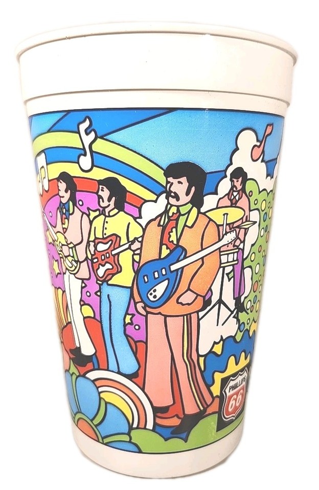 Rare Beatles Plastic Cup memorabilia Music Premiums Automotive | eBay