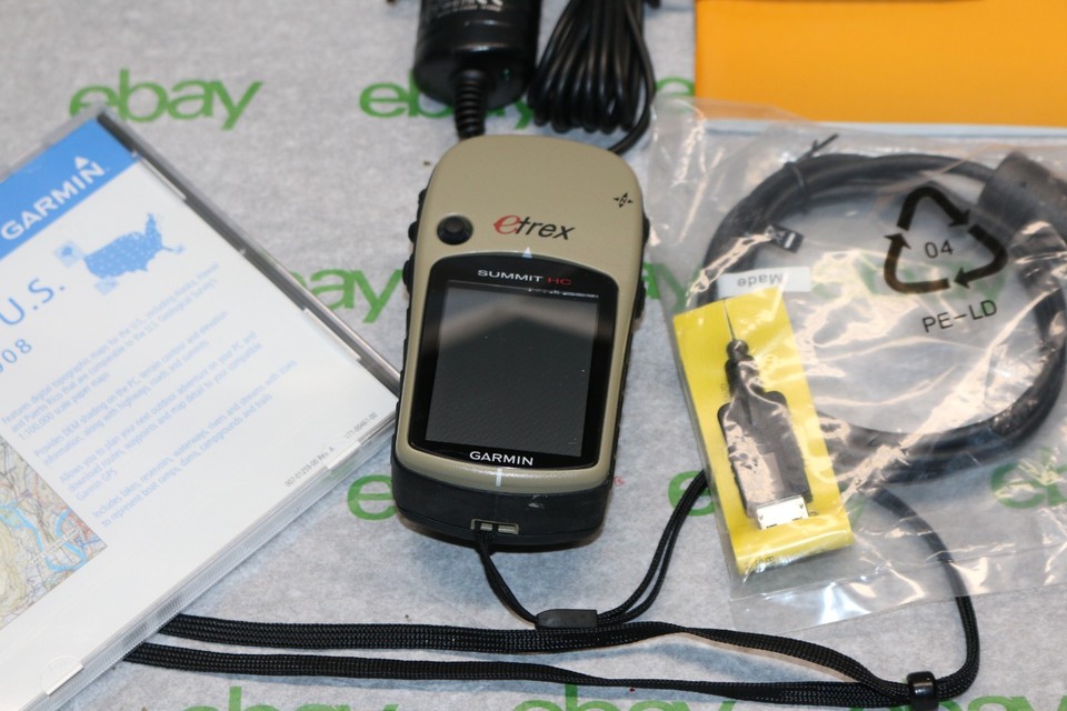 Garmin etrex Summit HC pocket / portable personal navigator GPS w/ all ...