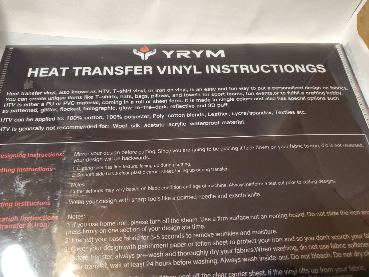 Textured Vinyl Heat Transfer