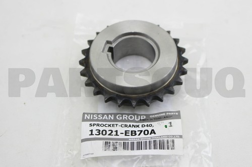 13021EB70A Genuine Nissan SPROCKET-CRANKSHAFT 13021-EB70A | eBay