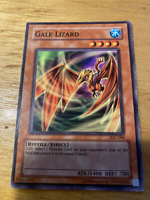 Yugioh TCG LP Gale Lizard IOC-008 Common | eBay Australia