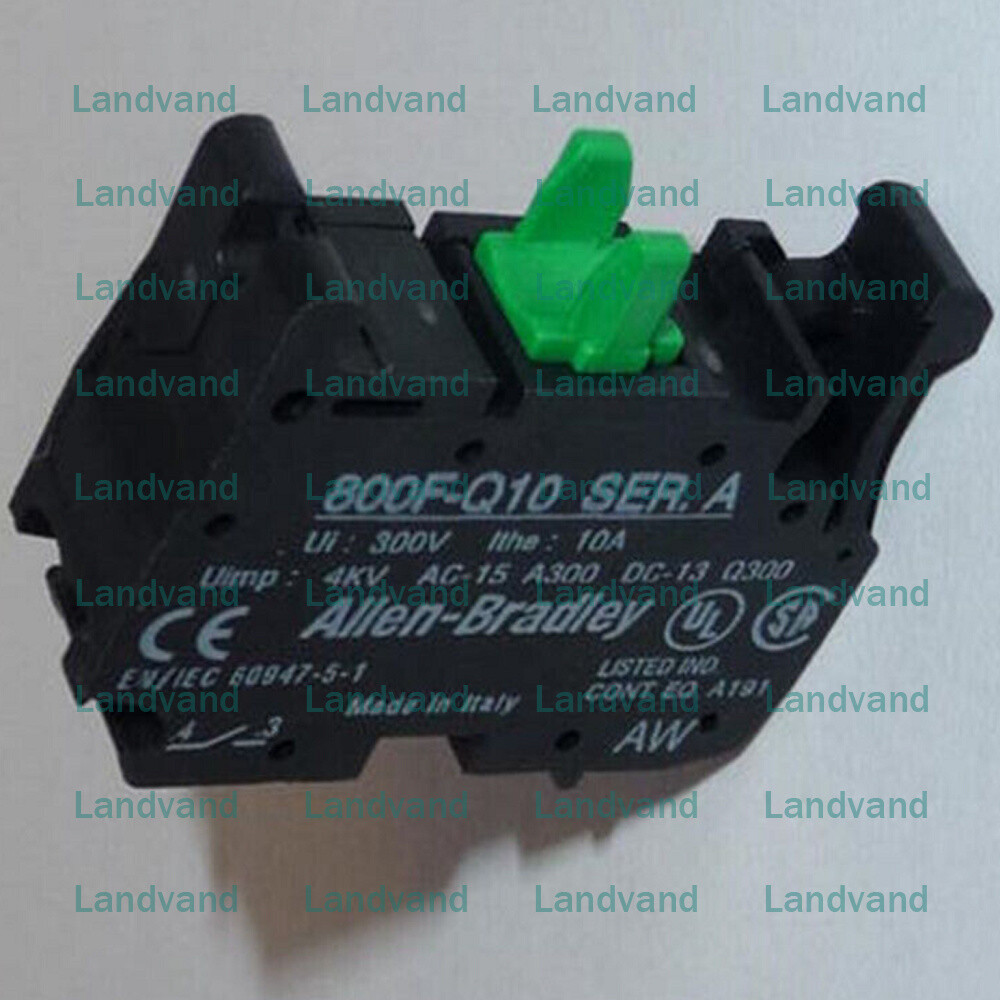 NEW Allen Bradley 800F-Q10 800FQ10 auxiliary contact | eBay
