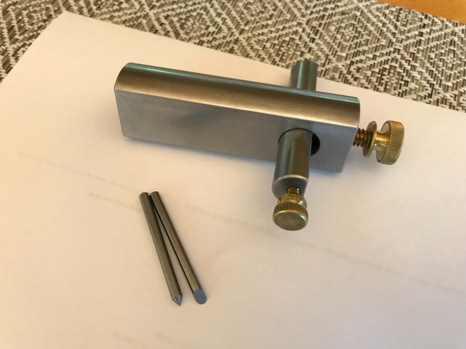 Knife Maker's Edge Line Scriber, Edge Scribe, 2X72 Knife Maker's Center ...