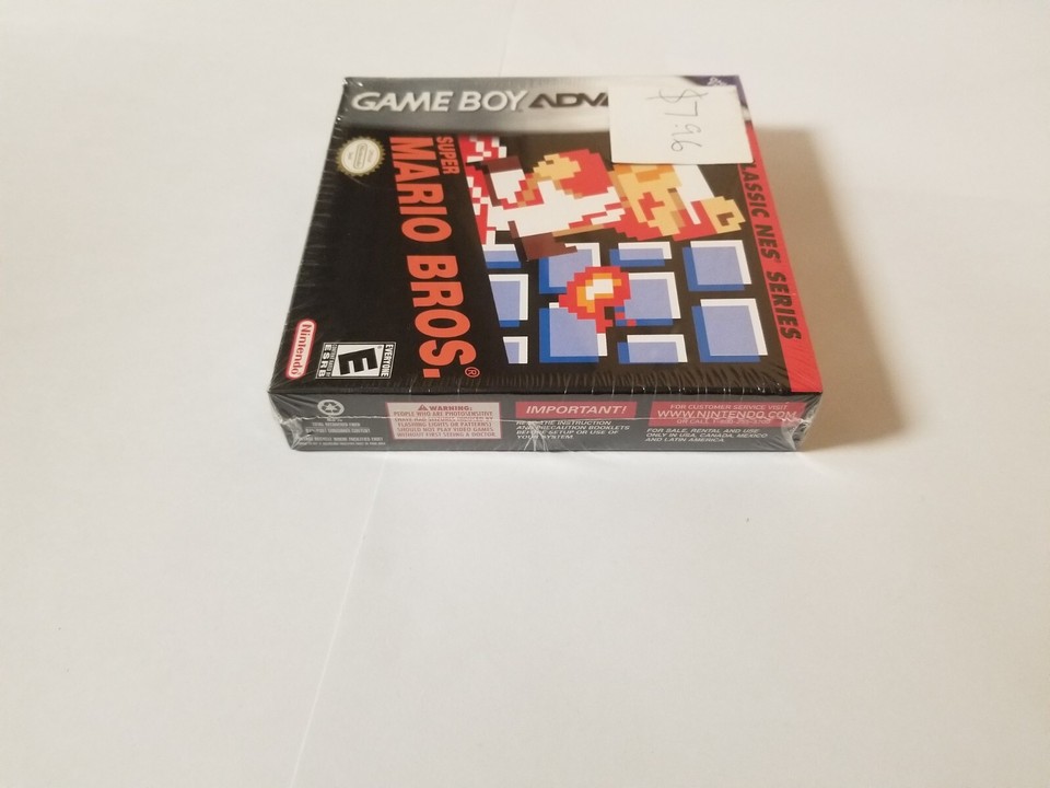 Super Mario Bros. Classic NES Series Game Boy Advance GBA new ...
