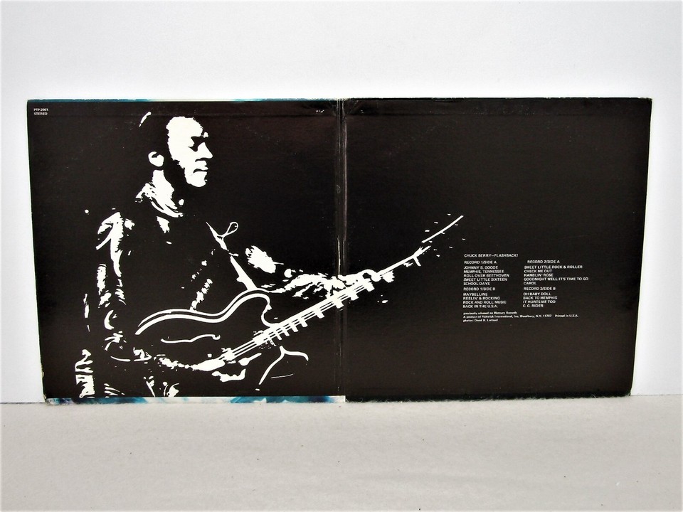 2 LP LOT CHUCK BERRY " CHUCK BERRY FLASHBACK " GREAT COLLECTIBLE EX/ EX ...