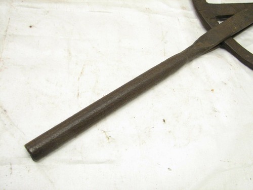 Antique Blacksmith Hand Forged Wheelwrights Traveler Wheel Tool ...