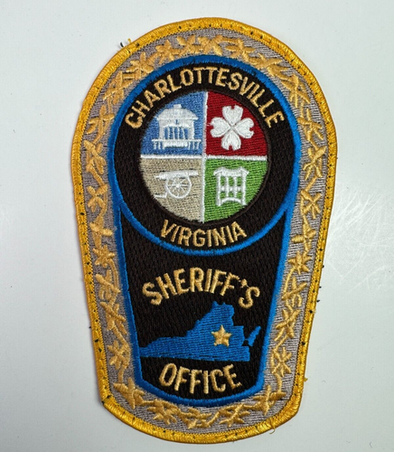 Charlottesville Sheriff Virginia VA Patch N2 | eBay