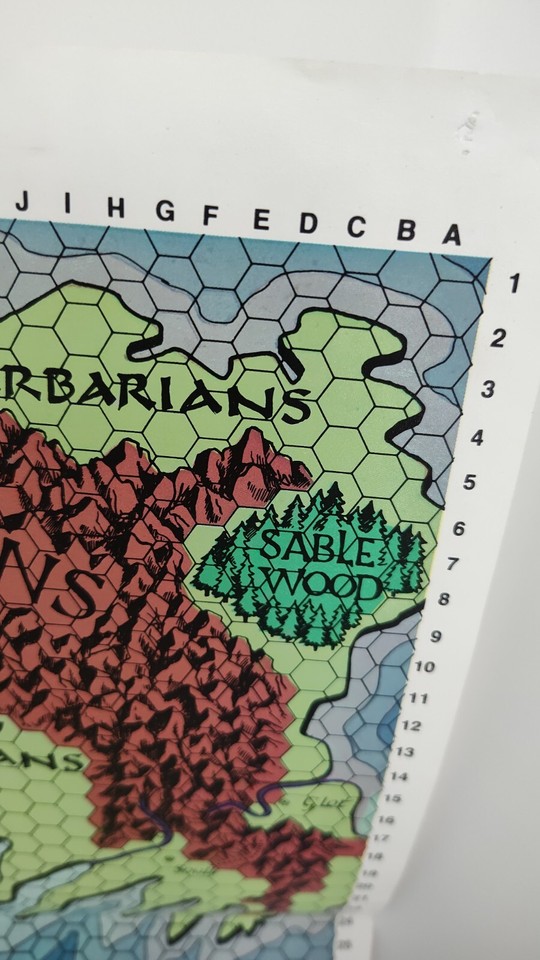 TSR Dungeons & Dragons World of Greyhawk Box Set AD&D Gary Gygax Maps ...