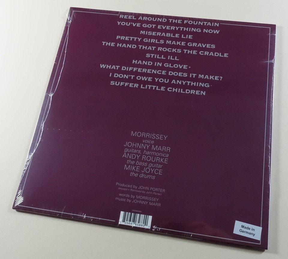 THE SMITHS s/t Self Titled Debut NEW Vinyl LP Record SEALED MINT Rhino ...