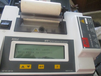 AVO Biddle Division Model: 246005 Battery Impedance Test Equipment ...