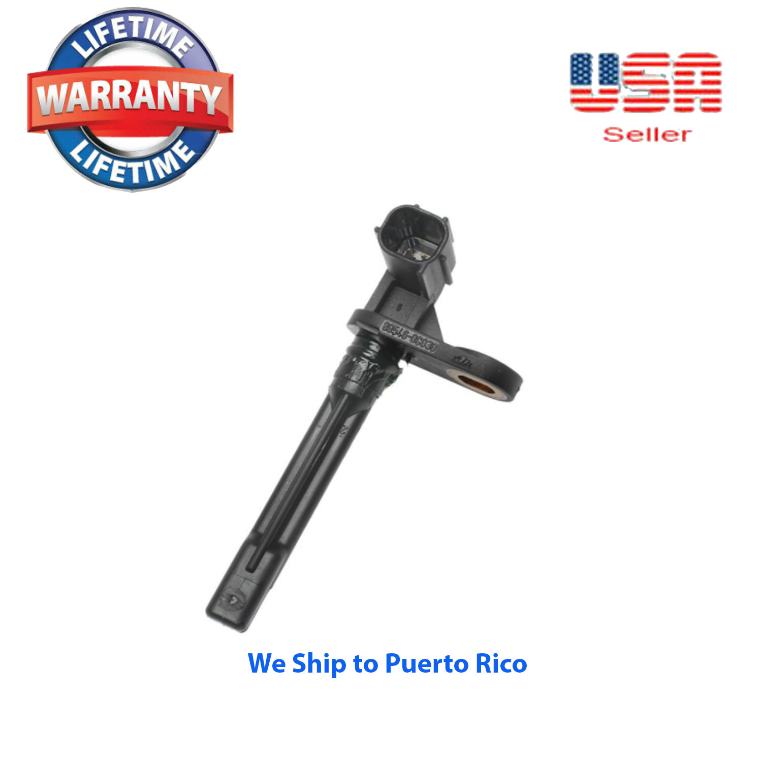 89546-0C030 ABS Wheel Speed Sensor Rear Left fit Toyota Sequoia 2008 ...