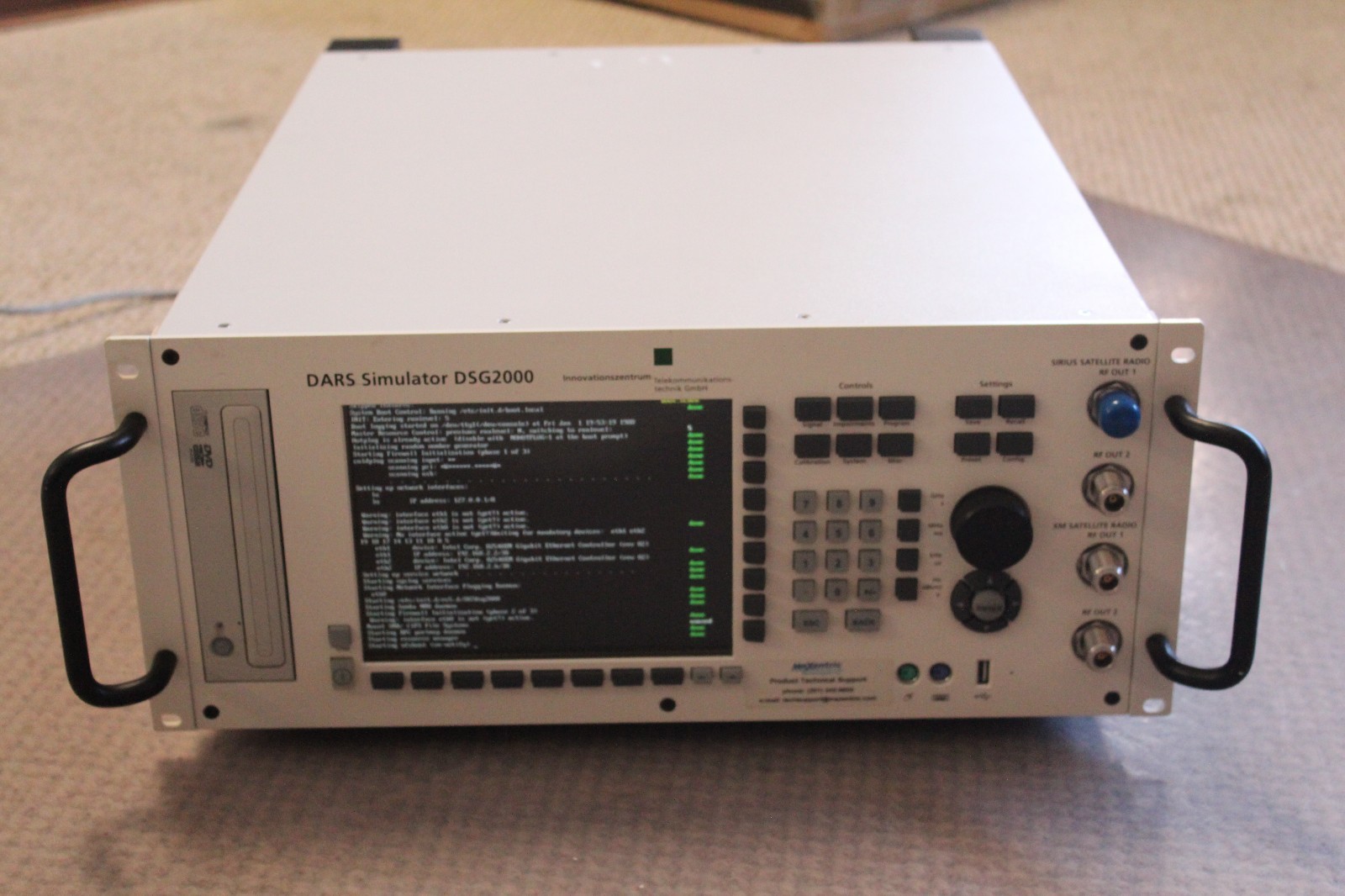 Innovationszentrum DARS Simulator DSG2000 Sirius XM Signal Generator ...