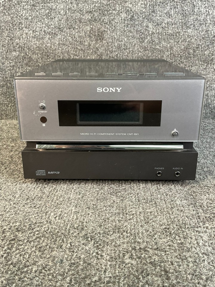 Sony CMT-BX1 Micro Hi-Fi Component System AM FM CD MP3 Player HCD-CBX1 ...