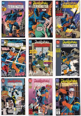 Deathstroke the Terminator 1-6 10-12 (1991 DC Comics ) Sleeved and ...