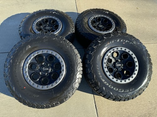 4 Ford F150 Raptor Beadlock Factory 17" Wheels & 37” BFG Tires TAKEOFFS ...