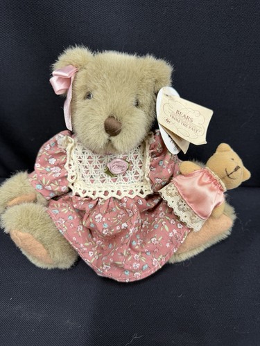 Russ Bears From The Past Plush w/ Tag Vintage Style Lace Dress Teddy ...