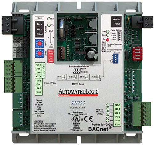 ALC Automated Logic ZN220 Zone Controller, BACnet Application ...