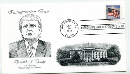 2017 Donald J Trump Panda Cachets, design 1, Inauguration Day Cover | eBay
