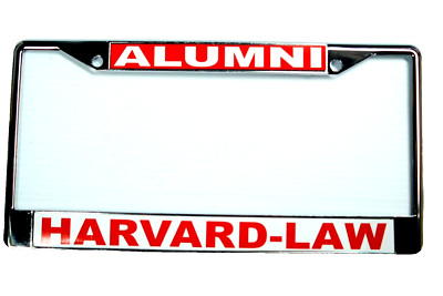 Harvard Law License Plate Frame | eBay