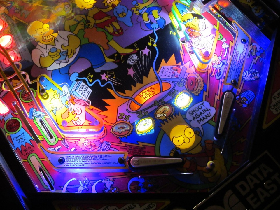 SIMPSONS Pinball - NON GHOSTING LED Lighting Kit custom SUPER BRIGHT ...