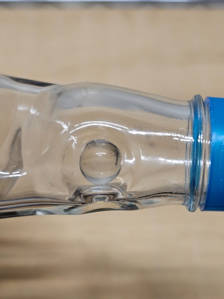 CODD MARBLE NECK BOTTLE - BLUE TOP - | eBay UK