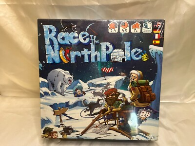 Playmore Board Game Race to the North Pole Box Fair/EX | eBay