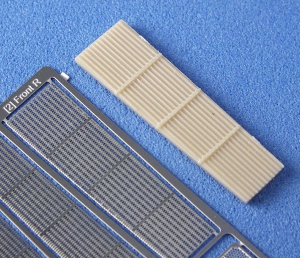 RB Productions RB-P32027 - Bf 109 F-2 & F-4 Radiators, 1/32 Photo-etch ...