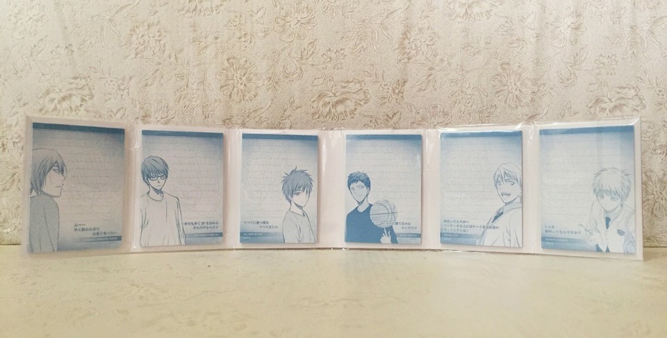 NEW Kuroko's Basketball Memo Pad Notepad Sticky Notes Limited Official ...