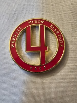 US Navy Maritime Expeditionary Security Squadron MSRON-4 Challenge Coin ...
