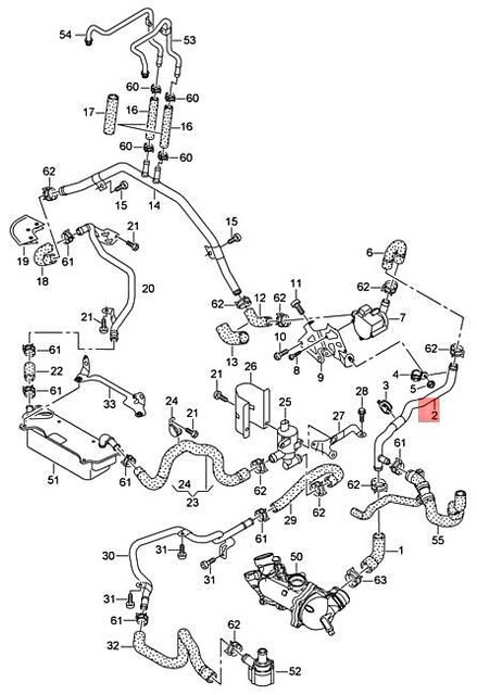 Audi 079121065CR Genuine OEM Tube for sale online | eBay